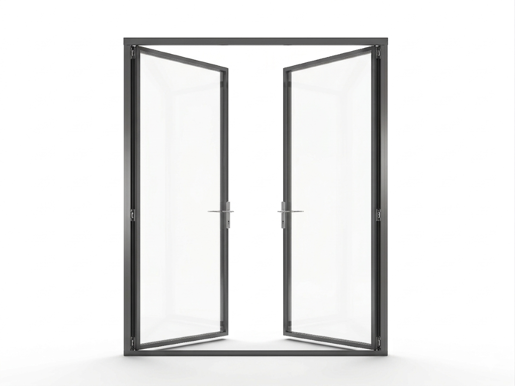 Aluminum Hinged Doors – Black Diamond Iron Doors