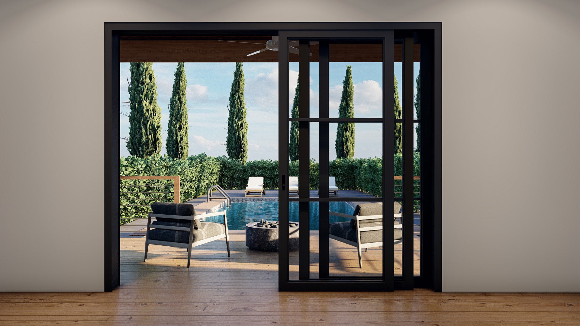 Sliding Doors – Black Diamond Iron Doors