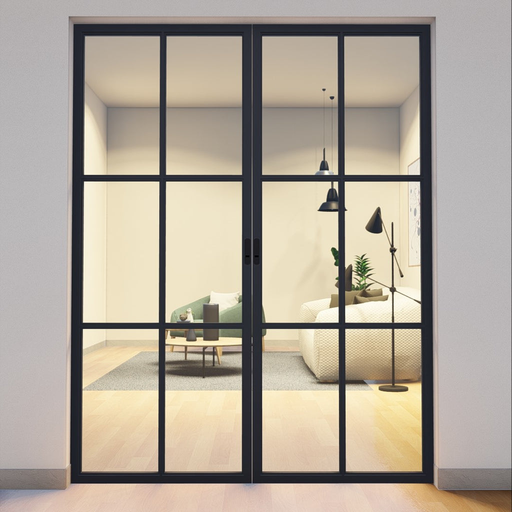 Shop Steel French Doors | Pre-Order: Light 6 Interior - Double Pocket ...