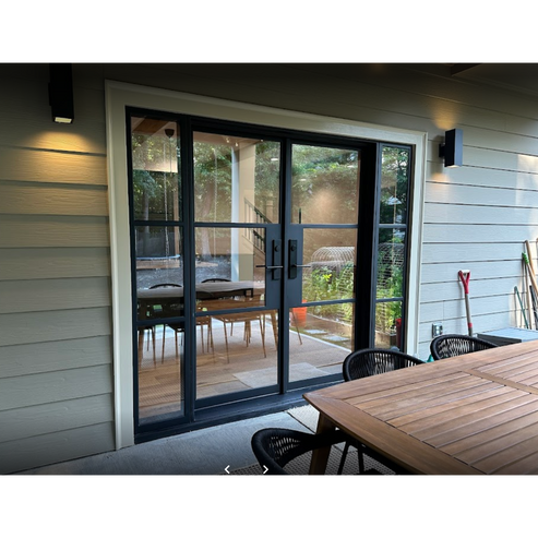 Steel French Doors – (Light 3 - Double + Sidelights) | Black Diamond ...