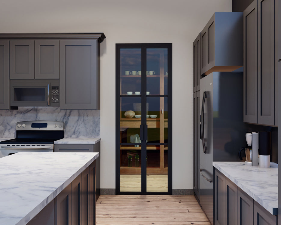 Pantry Doors – Black Diamond Iron Doors