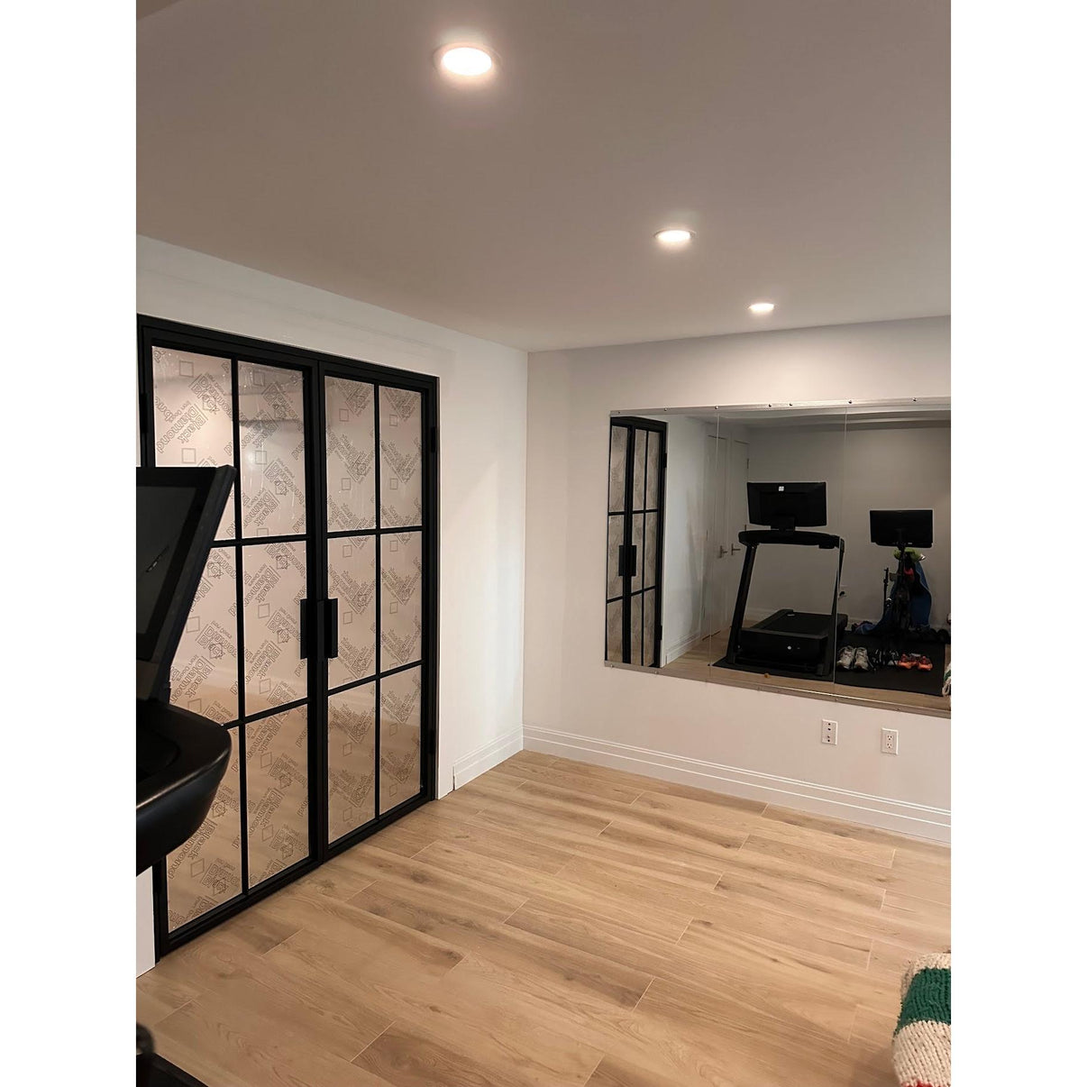 Steel Interior Doors – (Light 6 Double Interior) | Black Diamond Iron Doors
