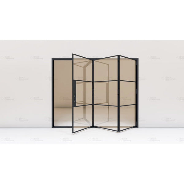 Steel Bi-Fold Doors - Pre-Order Light 3S - 3 Panel Bi-Fold (Cold Rolled ...